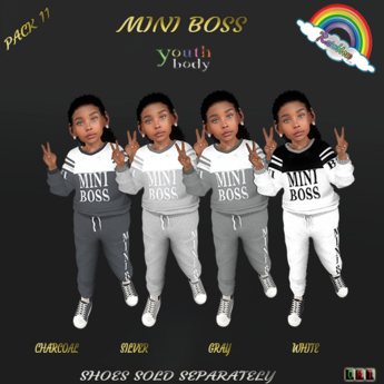 Second Life Marketplace - ((RBS)) MINI BOSS Pack 11 [YOUTH]